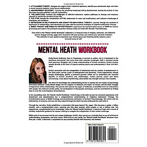 Mental Health Workbook: 6 Books in 1: The Attachment Theory, Abandonment Anxiety, Depression in Relationships, Addiction, Complex PTSD, Trauma, CBT Therapy, EMDR and Somatic Psychotherapy