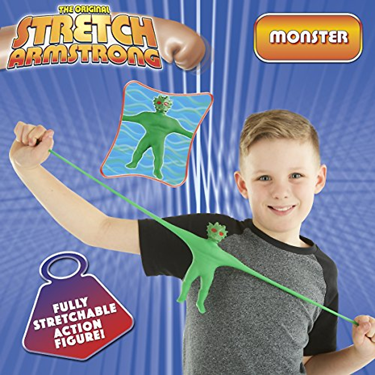 STRETCH ARMSTRONG 06540 7-Inch Monster Action Figure - Stretchy Monster Toys