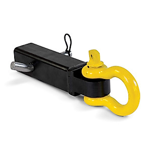 Champion Power Equipment-C18016 2-Inch Hitch Receiver Bracket with Shackle for 10,000-lb. Loads