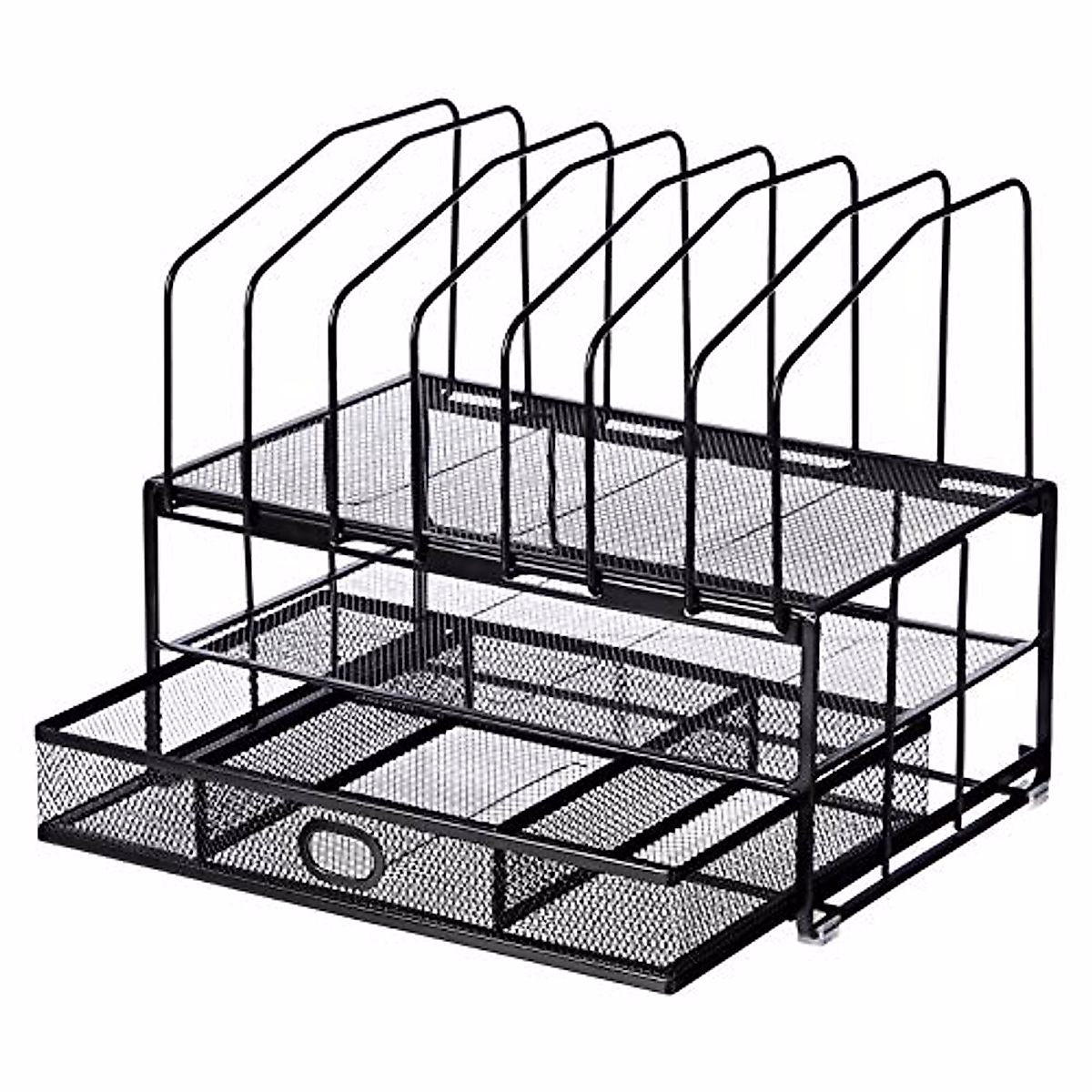 Amazon Basics Mesh Seven Slot File Organizer
