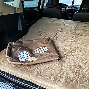 UILB Self Inflating Camping Mattress 2.7 Inches Thickness Automatic Car Mattress Double Oversize Bed Travel，Camping，SUV，MPV Home Guest (2021 Upgrade)