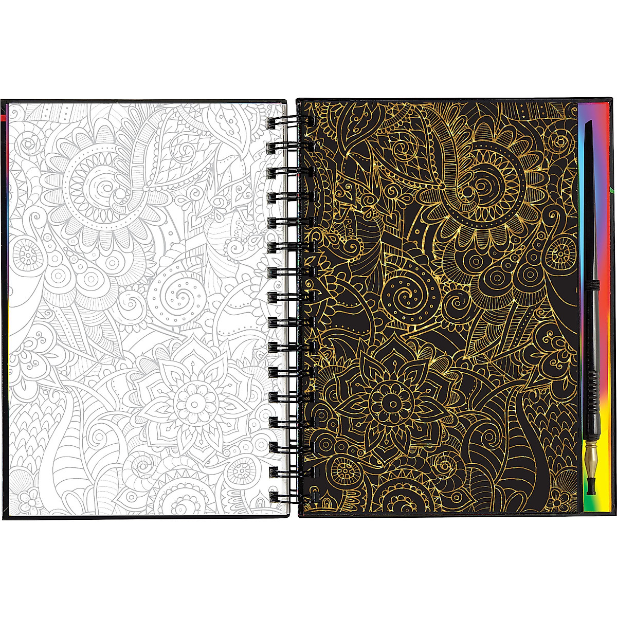 Scratch & Sketch Extreme Mandalas (Trace Along) (Scratch and Sketch Trace-Along)