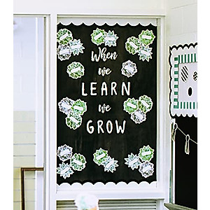 Schoolgirl Style - Simply Stylish | When We Learn We Grow Bulletin Board Set