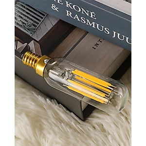 LVYE Dimmable E12 LED Bulb 6W Equal 60 watt led Light Bulb 3000k Soft White T6 T25 b11 Candelabra Bulb 60 watt for Chandeliers,Ceiling Fan,Pendant,Wall sconces AC120V, 6Pack