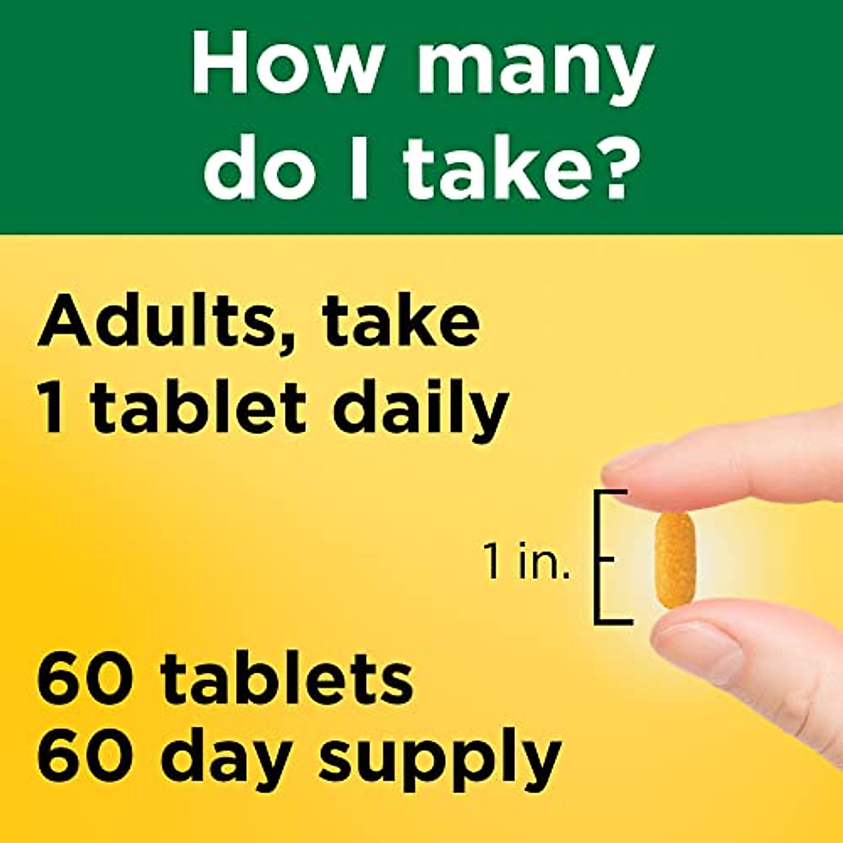 Nature Made Time Release Vitamin B-100 High Potency B Complex, Dietary Supplement for Nervous System Function Support, 60 Time Release Tablets, 60 Day Supply