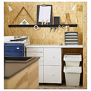 IKEA Sortera Recycling Bin with Lid White 702.558.99 Size 16 Gallon