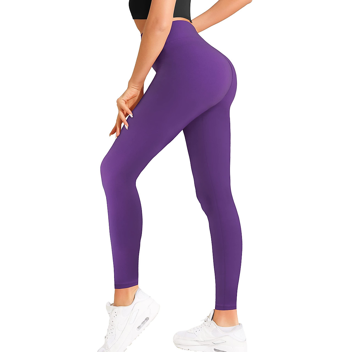 Natural Feelings Buttercloud High Waisted Leggings for Women Ultra Soft Stretch Opaque Slim Yoga Leggings