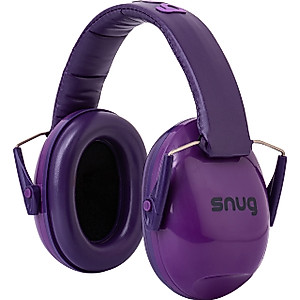 Snug Kids Ear Protection - Noise Cancelling Sound Proof Earmuffs/Headphones for Toddlers, Children & Adults (Purple)