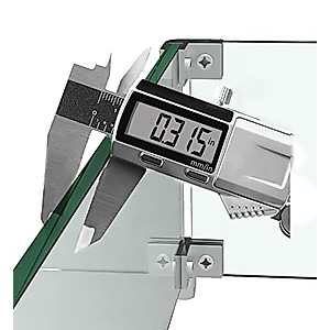 Emardom 19"x19"x6" Square Fire Pit Wind Guard, Fire Pit Wind Guard for 28-32 inch Fire Pit Table, 5/16 Inch Thickness Clear Tempered Glass