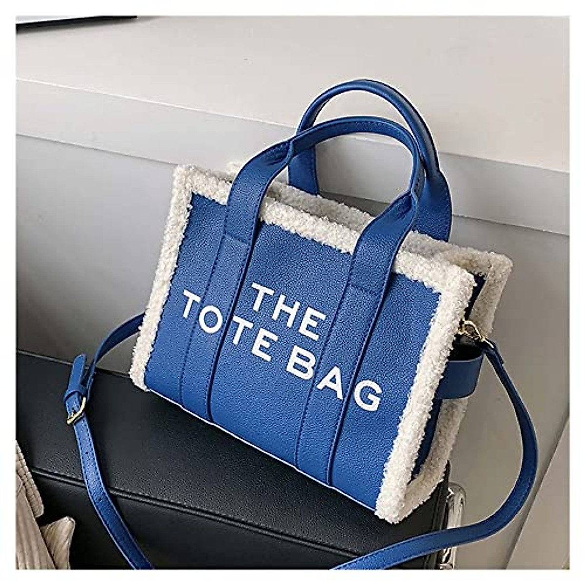 Aeefnuie The Tote Bags For Women , Personalized Leather Tote Bags Mini Top-Handle Crossbody Tote Bag Handbag For Travel/ Work