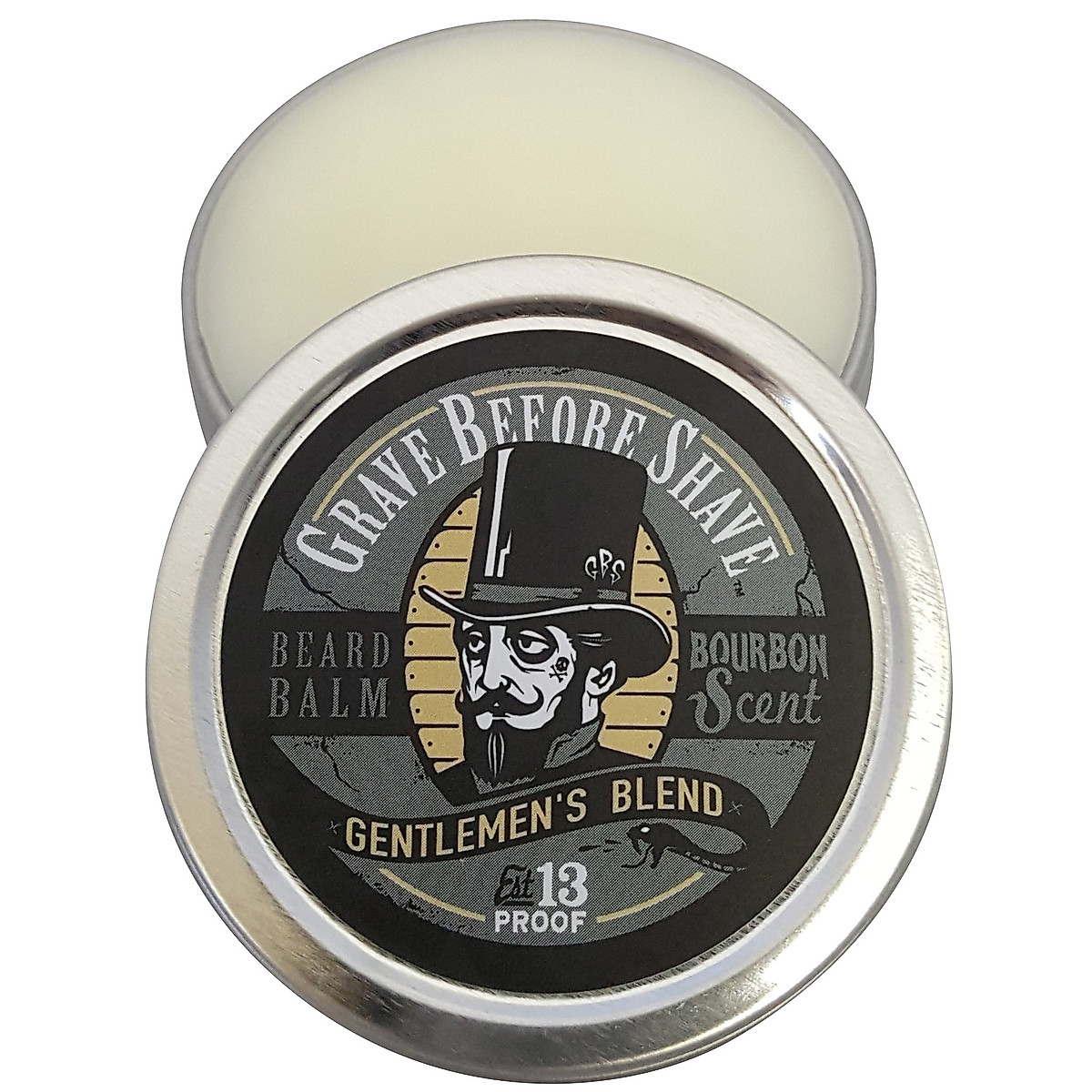 GBS Top Shelf Bourbon & Bay Rum Beard Balm Dual Pack