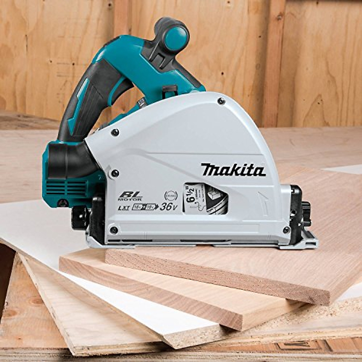 Makita XPS01Z 36V (18V X2) LXT Brushless 6-1/2" Plunge Circular Saw, Tool Only
