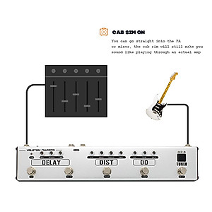 VALETON Dapper Stage Session Gear Guitar Multi-Effects Pedal