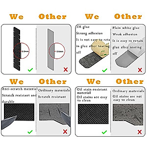 WDHHNP Bike Chainstay Protector,Chain Stay Pad,Bicycle Frame Tape Guard for MTB Bike Chain Protective Front Fork Protective (A)