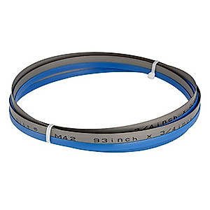 Imachinist S9334014 M42 93" X 3/4" X 14tpi Bi-Metal Metal Cutting Band Saw Blades