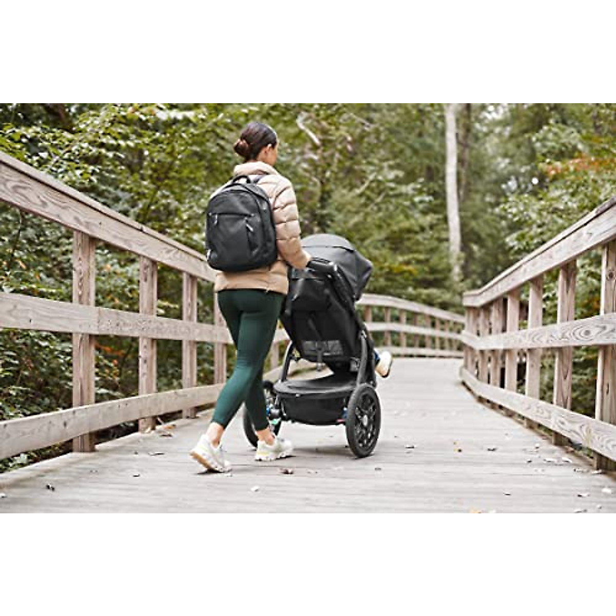 UPPAbaby Changing Backpack - JAKE (black/black leather)