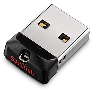SanDisk Cruzer Fit CZ33 32GB USB 2.0 Low-Profile Flash Drive- SDCZ33-032G-B35
