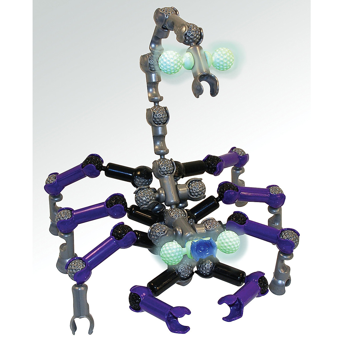 ALEX Toys Zoob 14003 Creepy Glow Creatures Moving Mind-Building Modeling System (65-Piece)