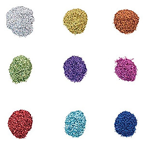 Sulyn Holographic Glitter Sample Pack, Non-Toxic Variety Pack, 9 Assorted Colors, 0.63 ounces, 18 grams, SUL6654-97