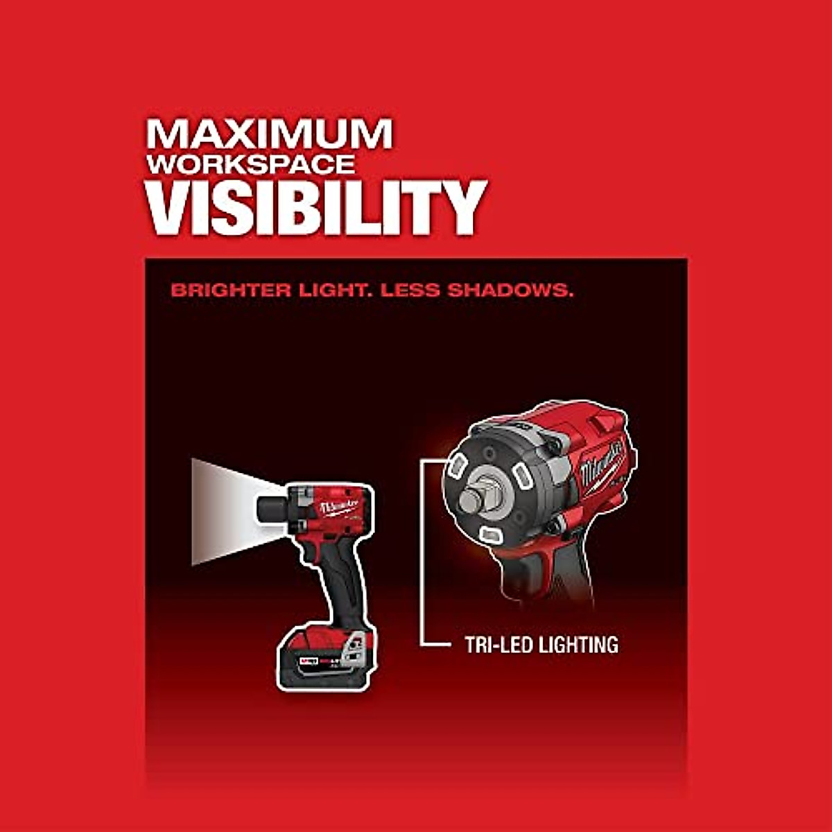 Milwaukee 2855-20 18V Brushless Cordless 1/2" Impact Wrench with Friction Ring
