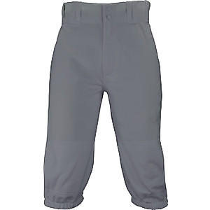 Marucci Sports - Adult Tapered Double-Knit Pant Short Gray, Gray, Adult Medium, (MAPTTDKSH-GY-AM)