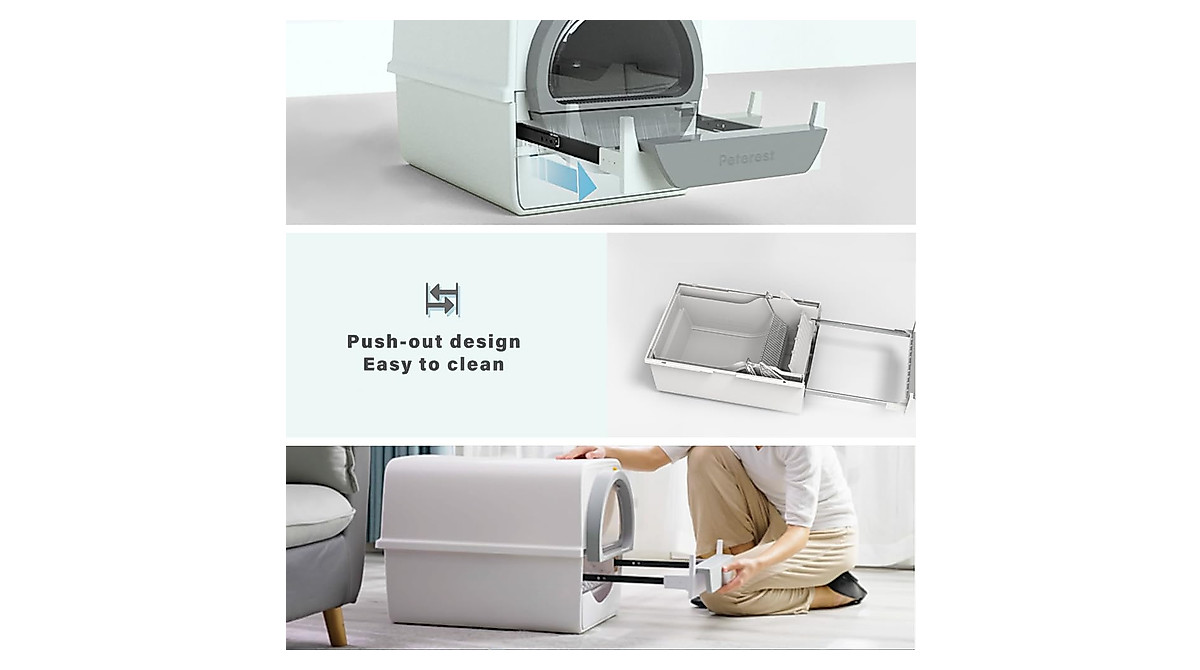 Scoop Free Self-Cleaning Litter Box - Odor Control
