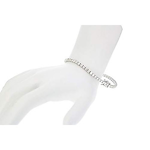 Vir Jewels 2 cttw Diamond Tennis Bracelet 14K White Gold Round Prong 7 Inch