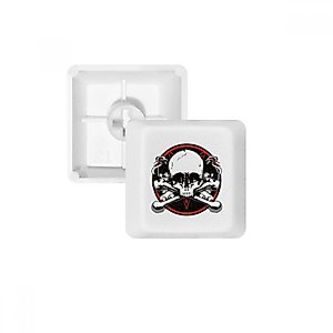 DIYthinker Skeleton Pirate Decoration Pattern Keycap Mechanical Keyboard PBT Gaming Upgrade Kit