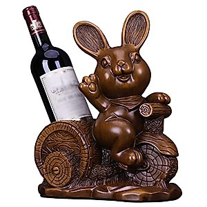 WODMB Wine Rack Wine Cabinet Decorations European Living Room Home Furnishing Wine Rack Decoration Wedding Decoration (Color : A, Size : 25 * 15 * 32cm)