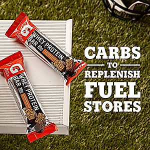 Gatorade Whey Protein Recover Bars, Peanut Butter Chocolate, 2.8 ounce bars, 6 Count
