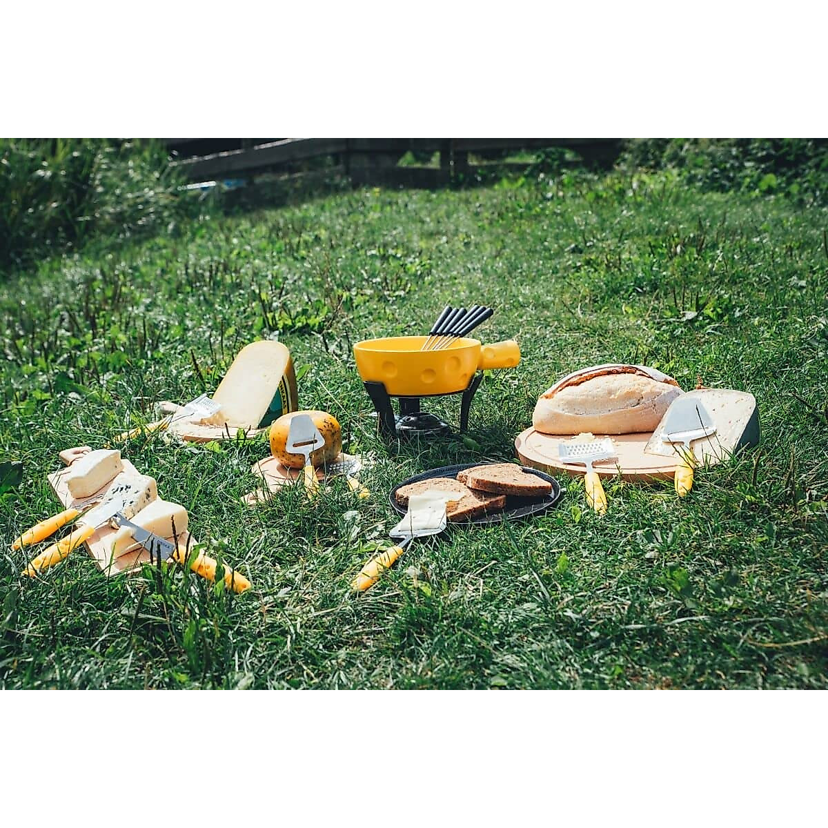 Boska Holland Dutch Cheesy Cheese Knife, Mini, Yellow