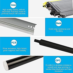 Color4work TN360 Toner Cartridge DR-360 Brother Drum Kit (1 Drum,2 Toner,3 Pack) High Yield Replacement for Brother DCP-7030 7040 HL-2170W HL 2140 HL-2150N MFC-7340 7840W 7440N 7345N Series Printer