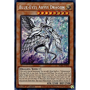 Blue-Eyes Abyss Dragon (Secret Rare) - RA01-EN016 - Secret Rare - 1st Edition