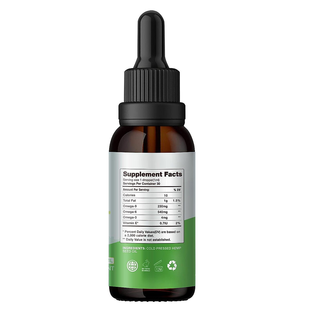 (3 Packs) Hemp Oil Drops High Potency - 2,000,000 Maximum Strength Organic Grown in The USA - Natural Hemp Tincture - C02 Extraction, Vegan, Non-GMO