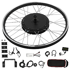 VGEBY Electric Bicycle Controller Kit, 26in Wheel Motor 48V 1000W Conversion Kit with for KT‑LCD3 Display Electric Bicycle Modification Accessories Supplies