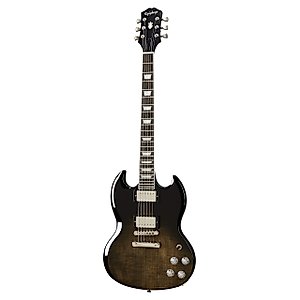 Epiphone SG Modern Figured Electric Guitar Trans Black Fade