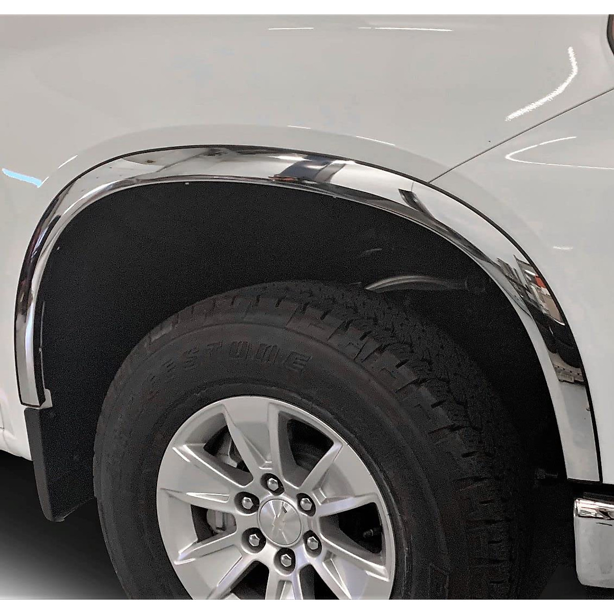 Putco 97319 Stainless Steel Full Fender Trim Kit for Cadillac Escalade - 6 Pieces