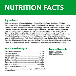 IAMS Proactive Health Minichunks Adult Dry Dog Food with Real Chicken and Whole Grains, 15 lb. Bag