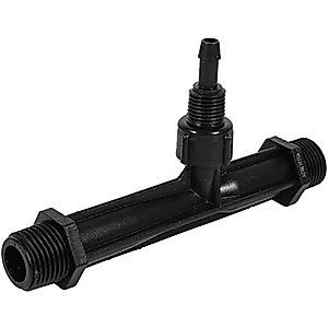 1/2inch Garden Irrigation Tube Fertilizer Mixer Injector Plastic Venturi Switch Water Tube Kit Injector Agriculture Tool for Patio Lawn Garden Greenhouse