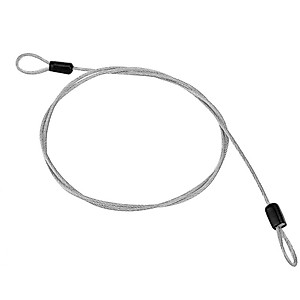 Taidda- Stainless Steel Cable Lock, Cable Bicycle Lock, Practical High Reliability Scooter for Bicycle Motorcycle Bike AutocycleSilver