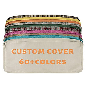 ROFIELTY Cushion Bench Cushion Covers,for Indoor/Outdoor Bench Cushion Covers, Window Cushion Covers can be Replaced (Custom Sizes, Custom Colors)