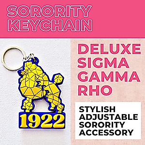 Reflections By Zana Sigma Gamma Rho Poodle Keychain