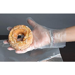 Daxwell Food Safe Stretch Poly Gloves (Small, 1,000 Count) Non-Latex, Disposable, Food Handling Use, Powder Free, F10000225,White