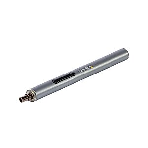 StarTech.com 20-Bit Electric Precision Screwdriver Set - Portable/Mini Battery Powered Bit Driver Kit for Electronics, Laptop, Computer, Tablet & Phone Repairs - Magnetic - Cordless, TAA