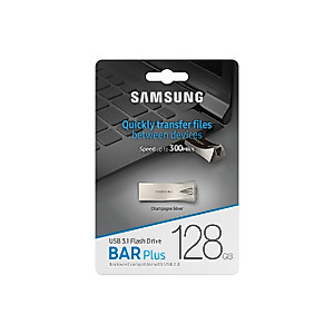 Samsung MUF-128BE 128GB 3.0 (3.1 Gen 1) USB Type-A Connector Silver USB Flash Drive