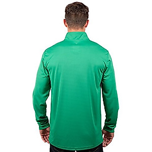 Ultra Game mens Pullover Tee NBA Men s Quarter Zip Poly Knit Long Sleeve Shirt, Team Color, Medium US