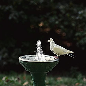 Brass Bubbling Fountain Nozzle, G1/2 Female Thread G3/4 Male Thread Spray Head Pond Sprinkler for Garden Pond Amusement Parks Library