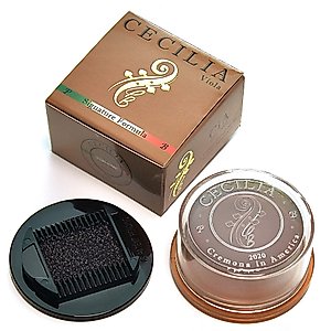 CECILIA ‘Signature Formula’ Rosin for Viola, Rosin Specially Formulated Viola Rosin for Viola Bows (New ‘Liquid Form Blending Method’) with Included Rosin Spreader (Full Cake)