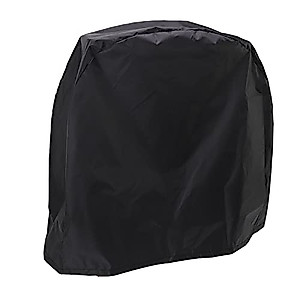 Industrial 24" Belt Drive Drum Fan Cove Waterproof&Dustproof Cover for 24" Barrel Fan,Commercial Floor Fan Cover Protection for Outdoor Indoor Bedroom(Negro)