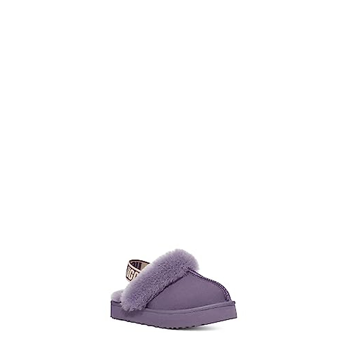 UGG Unisex-Child Funkette Slipper, Lilac Mauve, 2 Little Kid